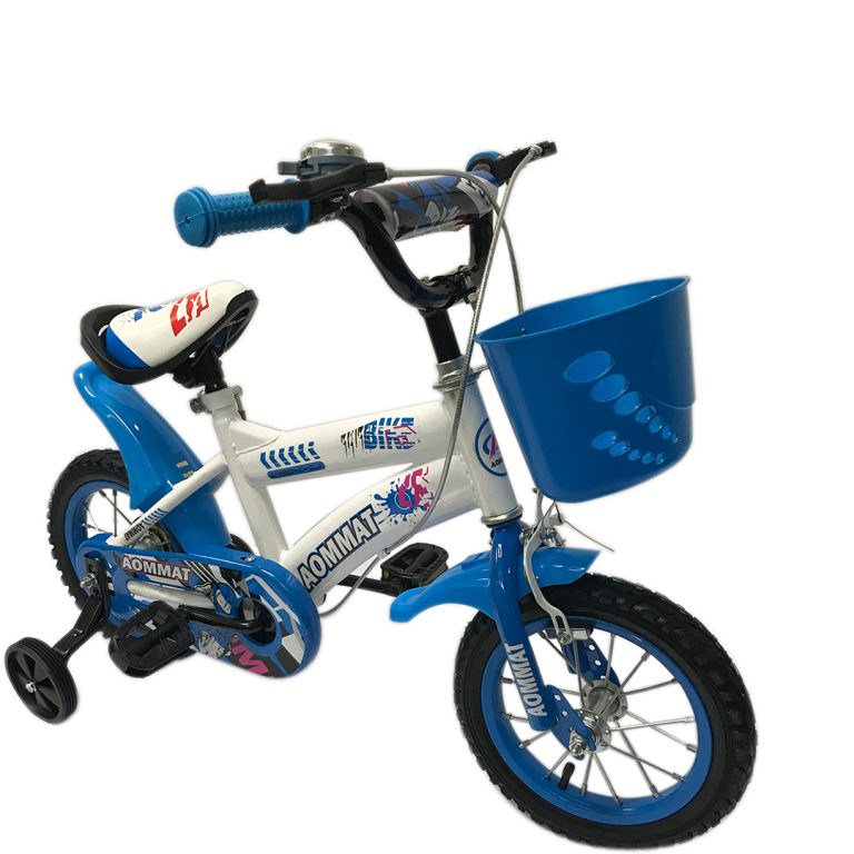 Kids bicycle 12 inch wheel size – Blue/white